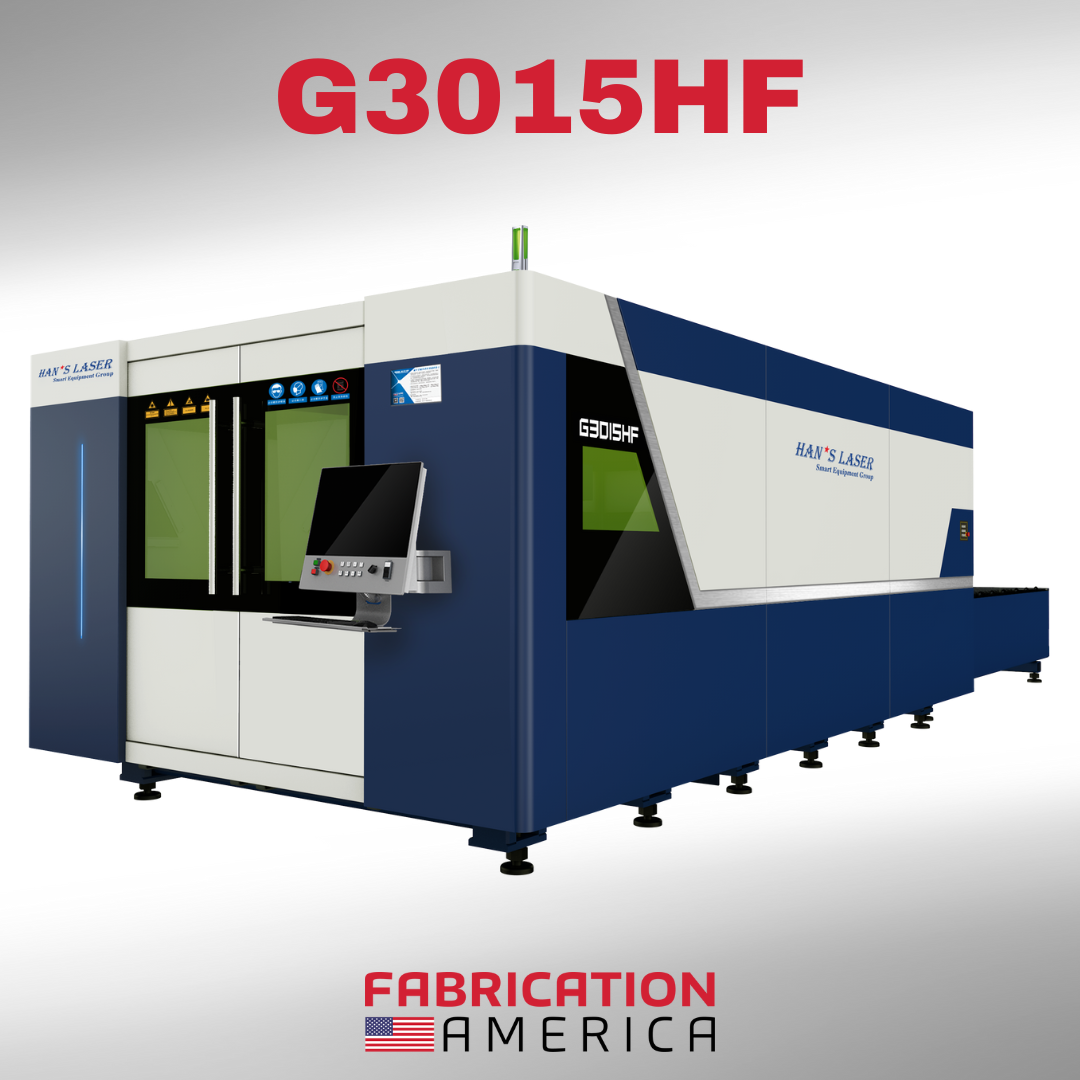 Han's Laser G3015HF Fiber Laser IPG – Fabrication America